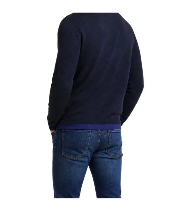 Armani Exchange Crew-neck Knit Top