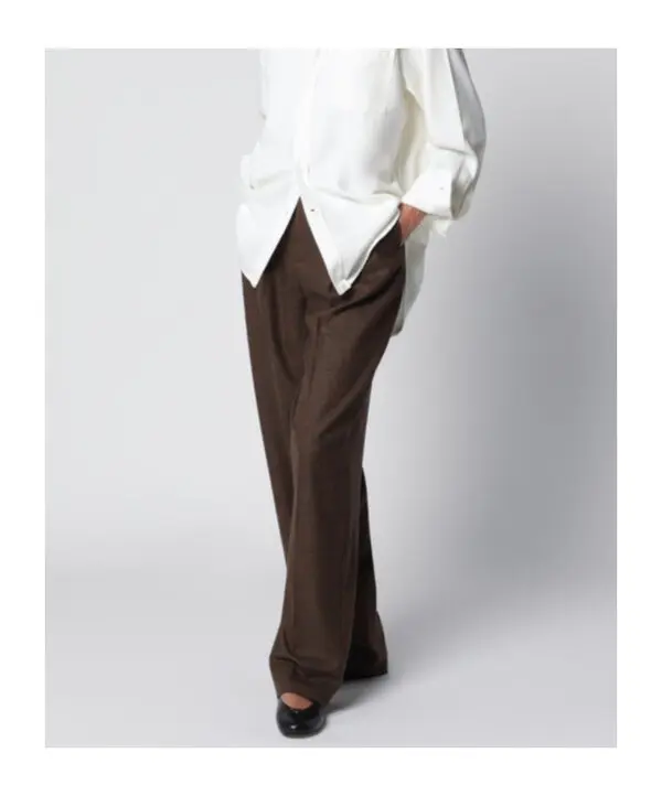 Loro Piana Straight Leg Plaid Trousers
