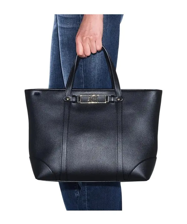 Armani Exchange Logo-detail Tote Bag
