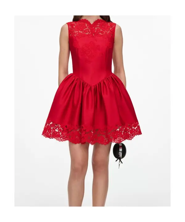 SELF-PORTRAIT Sleeveless Dress