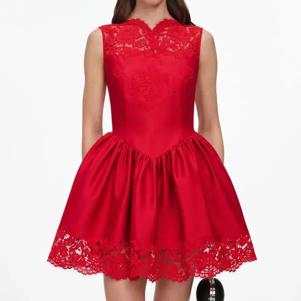 SELF-PORTRAIT Sleeveless Dress