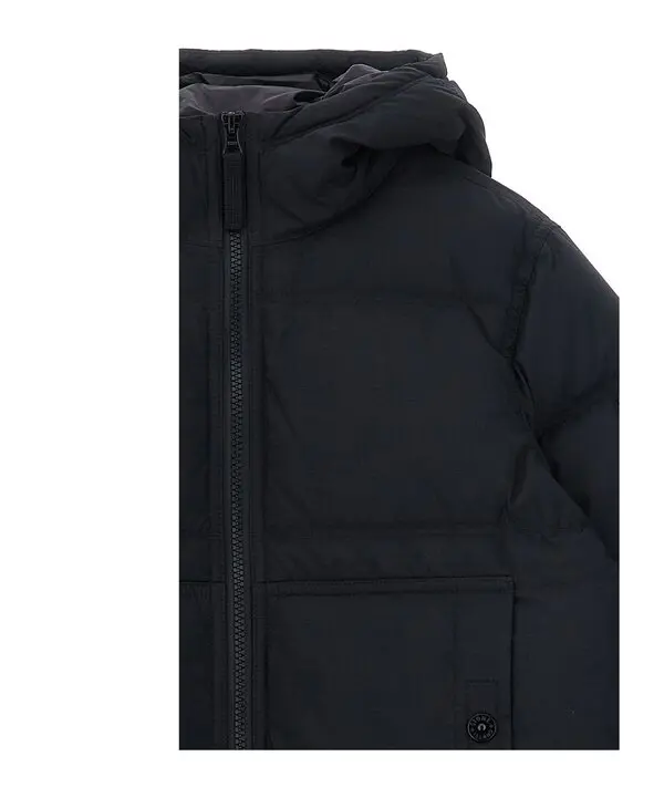Stone Island Logo-patch Padded Jacket