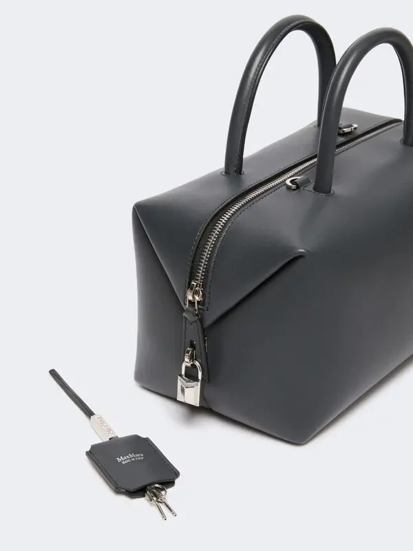 Max Mara Holdallm Leather Tote Bag