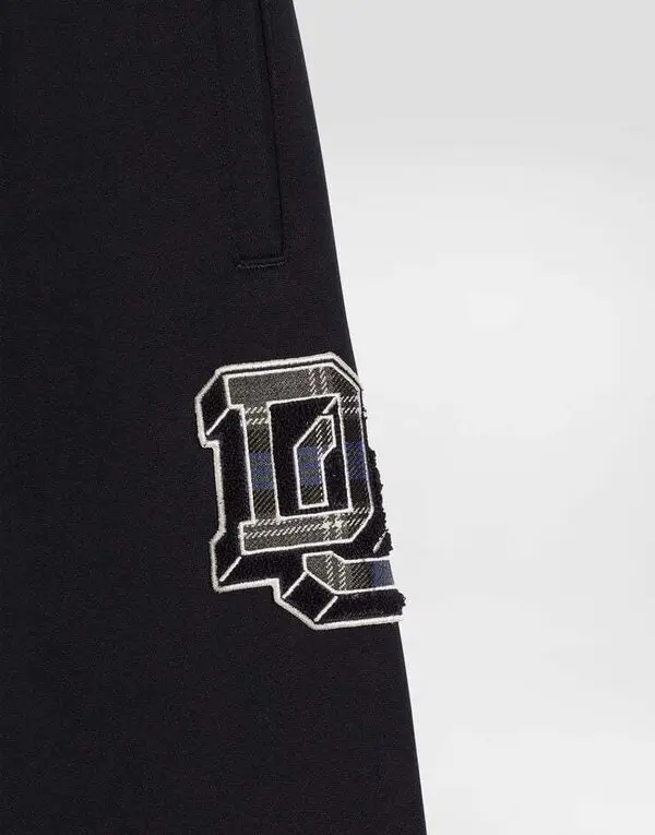 Dolce & Gabbana Fleece Trousers With Patch