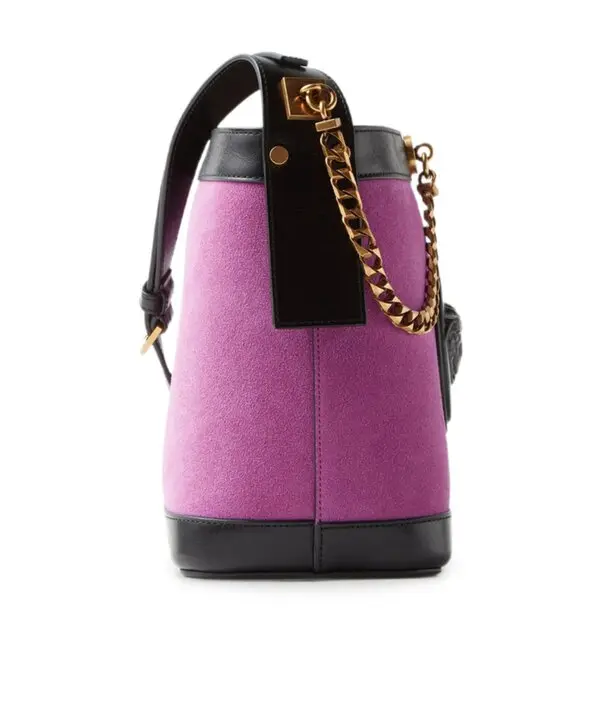 Versace Logo Bucket Bag