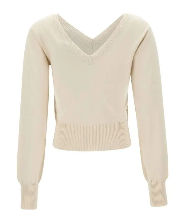 VIVIENNE WESTWOOD Beatrice Cropped V-neck Sweater