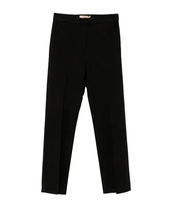 TWINSET Concealed-fastening Straight-leg Trousers