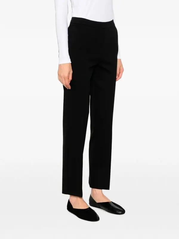 TWINSET Concealed-fastening Straight-leg Trousers