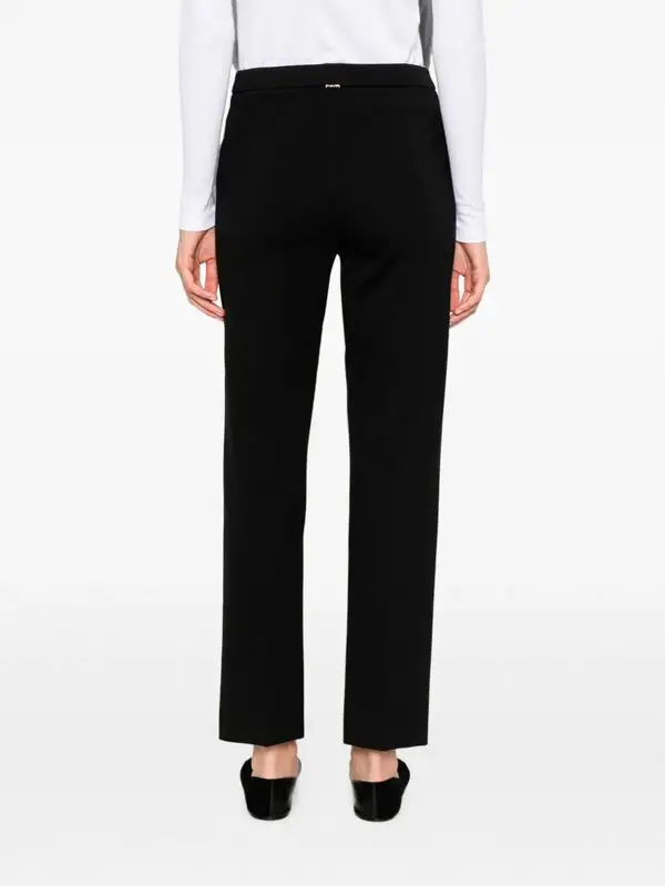 TWINSET Concealed-fastening Straight-leg Trousers