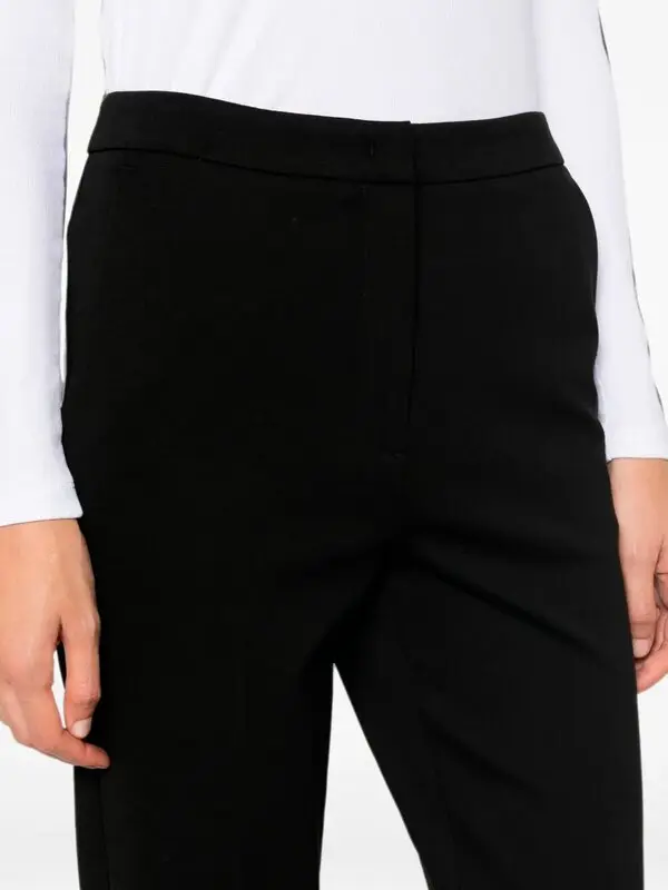 TWINSET Concealed-fastening Straight-leg Trousers