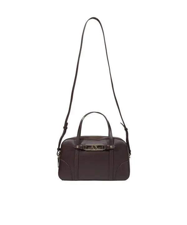Armani Exchange Top Handle Bag With Structured Silhouette