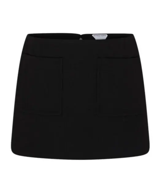 Bottega Veneta Logo Skirt