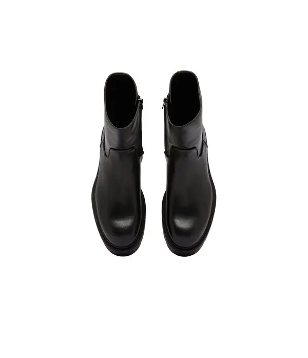 THE ROW Round-head Short Boots