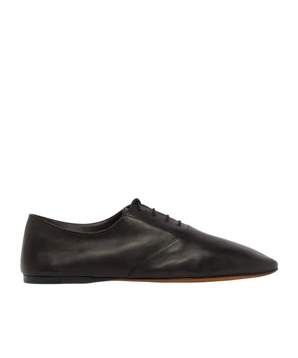 THE ROW Lace-up Low-cut Casual Shoes