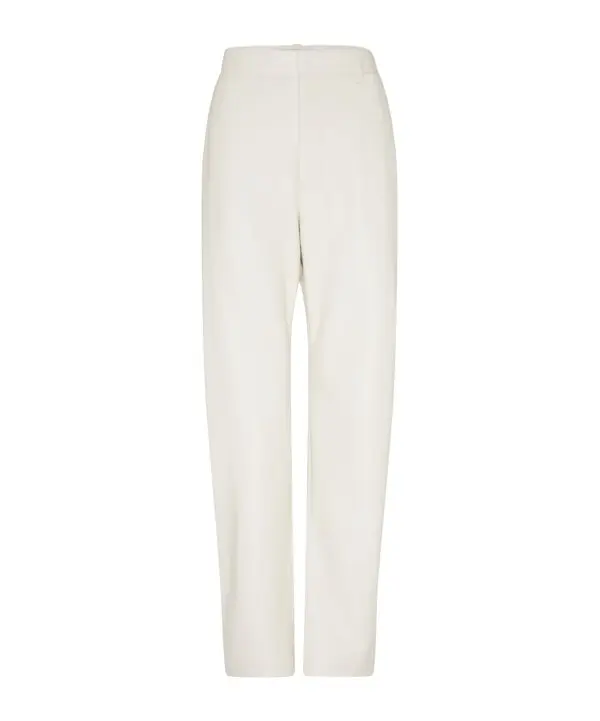 Bottega Veneta Belt-loop Casual Pants - White
