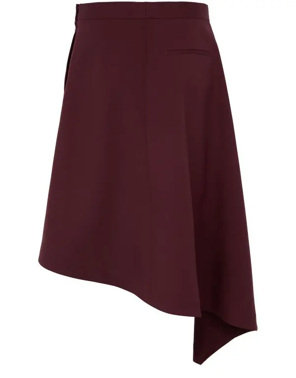 Bottega Veneta Asymmetric Midi Skirt