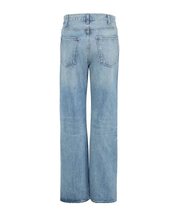NILI LOTAN Mitchell Straight Denim Trousers
