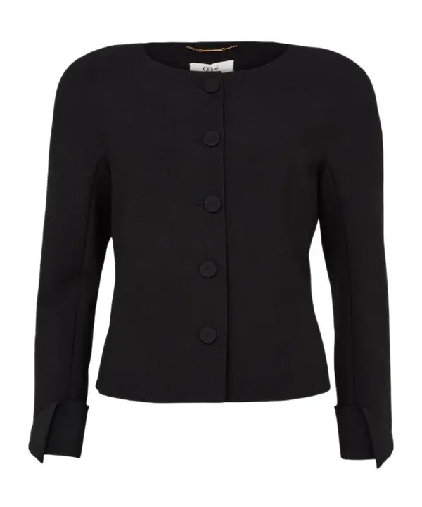 Chloé Jacket With Puff Sleeves