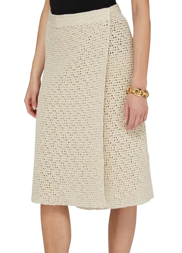 Bottega Veneta Elastic Waist Skirt