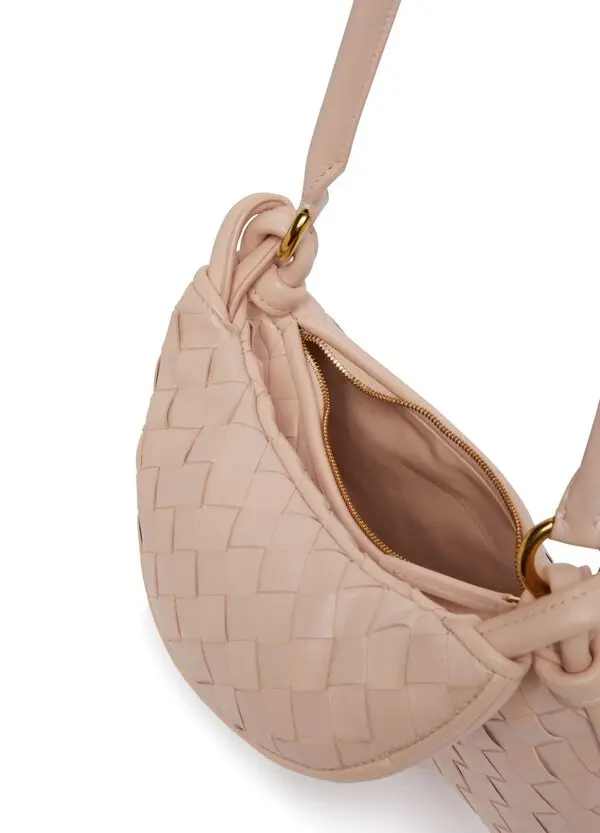 Bottega Veneta Mini Knitted Shoulder Bag