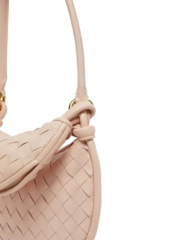 Bottega Veneta Mini Knitted Shoulder Bag