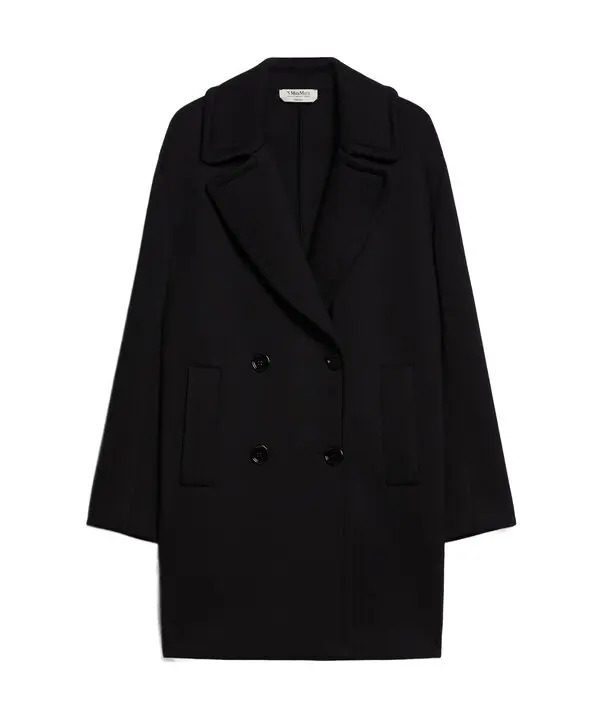 Max Mara Double-breasted Straight Hem Peacoat