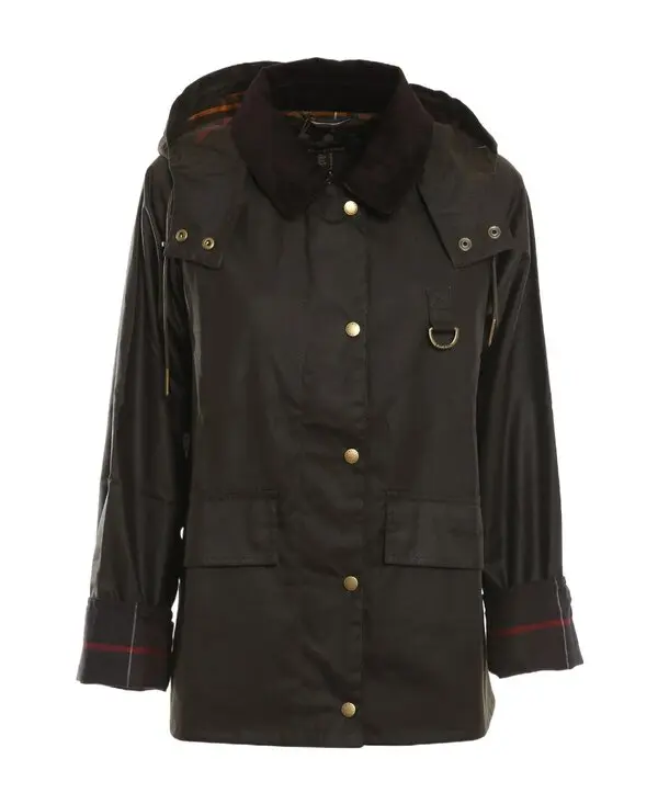 Barbour Avon Hooded Waxed Jacket