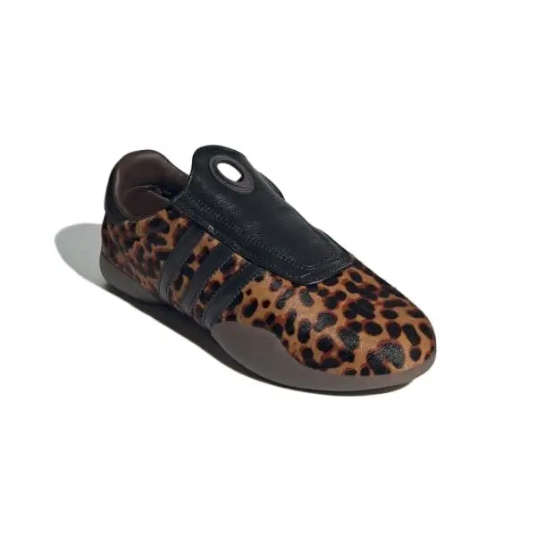 ADIDAS ORIGINALS Taekwondo Leopard Print Sneakers - Brown/black/rubber