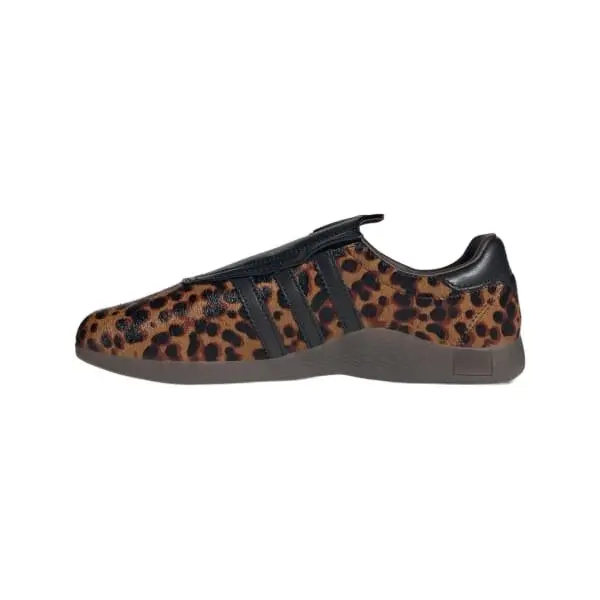ADIDAS ORIGINALS Taekwondo Leopard Print Sneakers - Brown/black/rubber