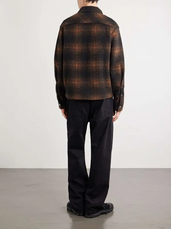 Moncler Checked Flannel Overshirt