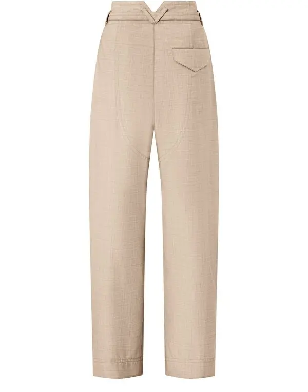 Bottega Veneta Pleated Casual Trousers