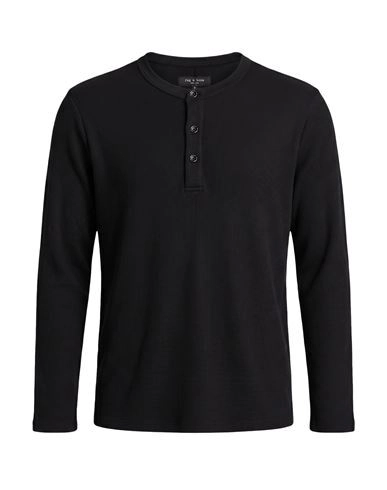 Rag & Bone T-shirt Size Viscose, Elastane - Black