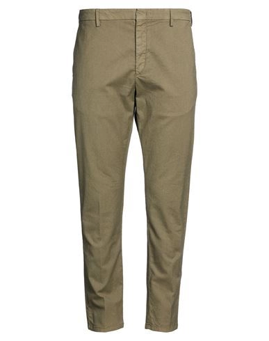 DONDUP Pants Khaki Size Cotton, Polyester, Elastane