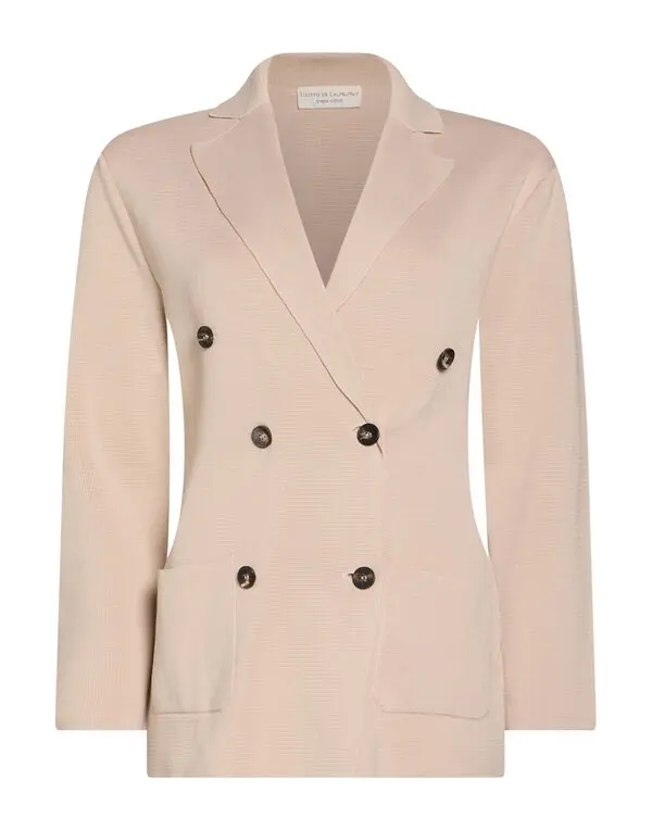FILIPPO DE LAURENTIIS Blazer Blush Size Cotton