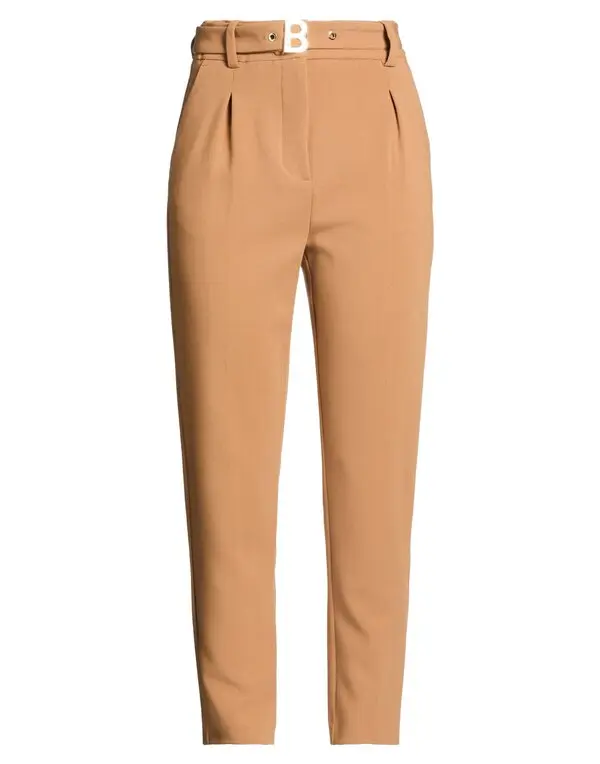 BLUGIRL Pants Camel Size Polyester, Rayon, Elastane