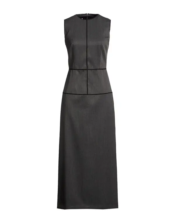 MAISON MARGIELA Maxi Dress Size Polyester, Virgin Wool, Elastane