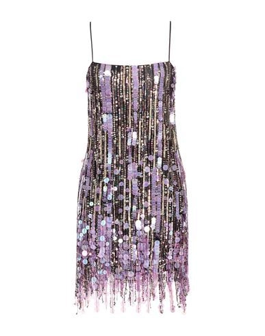 Amen Mini Dress Mauve Size Polyamide