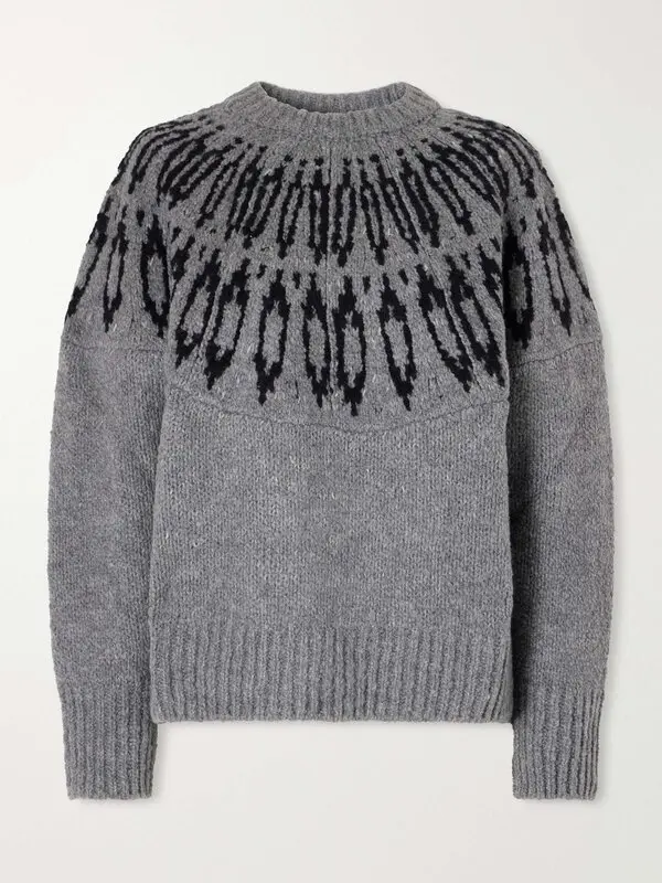 Altuzarra Coleman Intarsia-knitted Wool Sweater