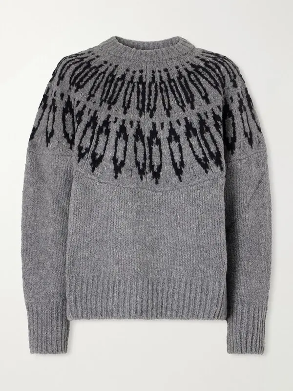Altuzarra Coleman Fair Isle Wool Sweater