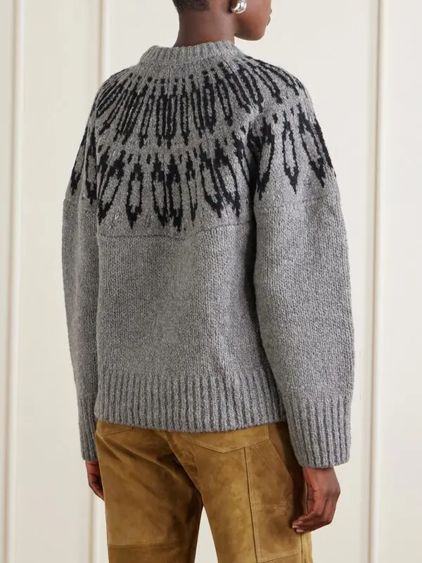 Altuzarra Coleman Fair Isle Wool Sweater