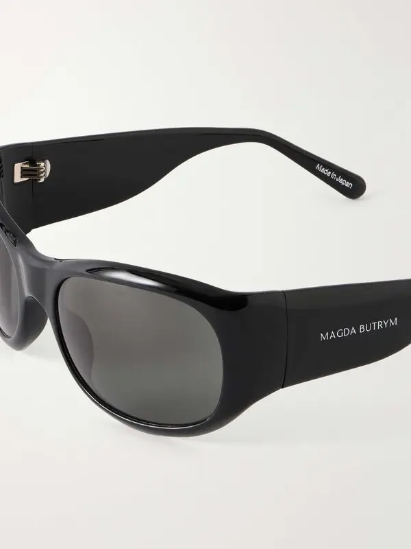 Magda Butrym Round-frame Acetate Sunglasses