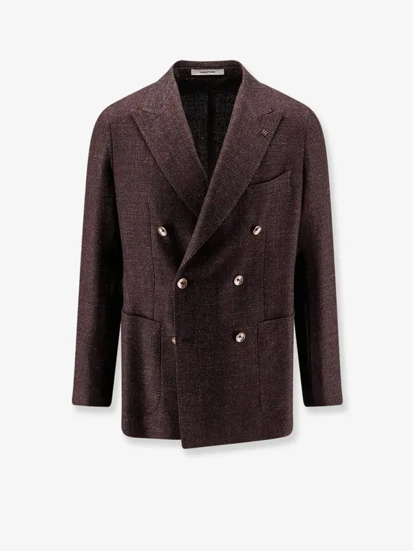 Tagliatore Virgin Wool And Silk Blazer
