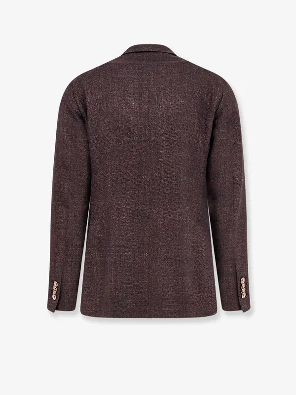 Tagliatore Virgin Wool And Silk Blazer