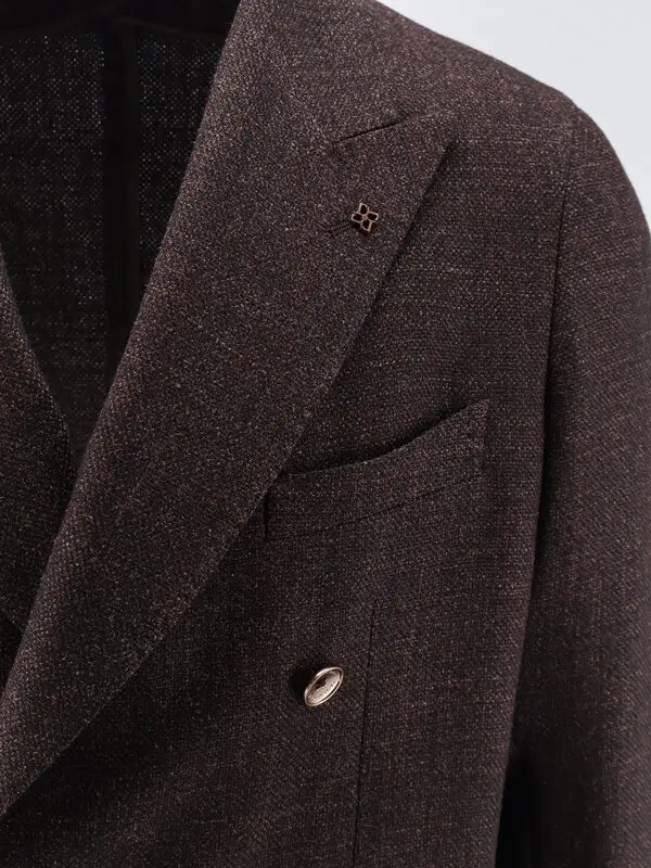 Tagliatore Virgin Wool And Silk Blazer
