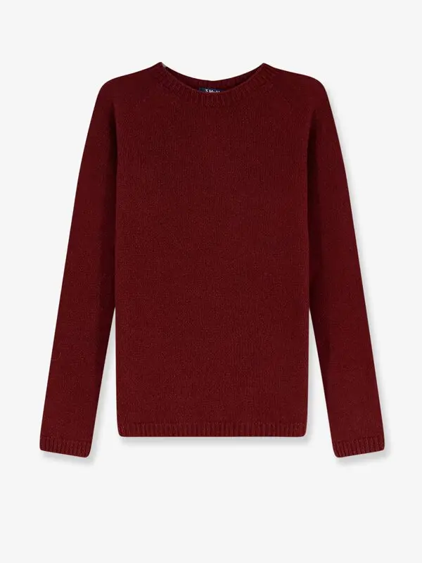 Max Mara Smmgeorg Wool And Cashmere Sweater - Red