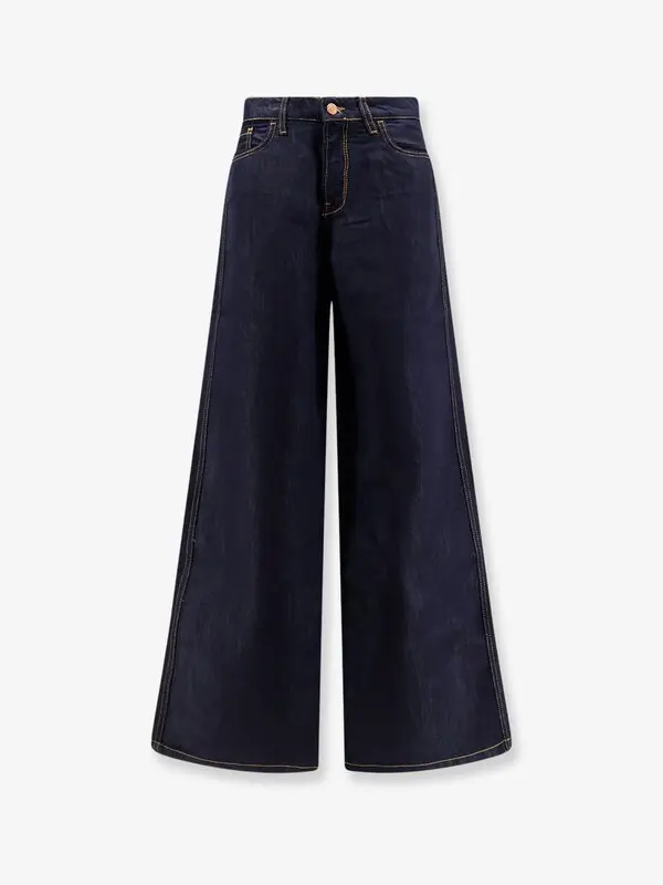 3x1 The Silk Kat Jeans With Contrasting Stitching