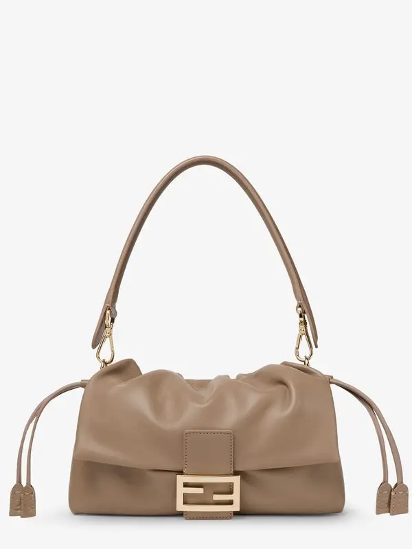 Fendi Baguette Soft Medium Leather Shoulder Bag