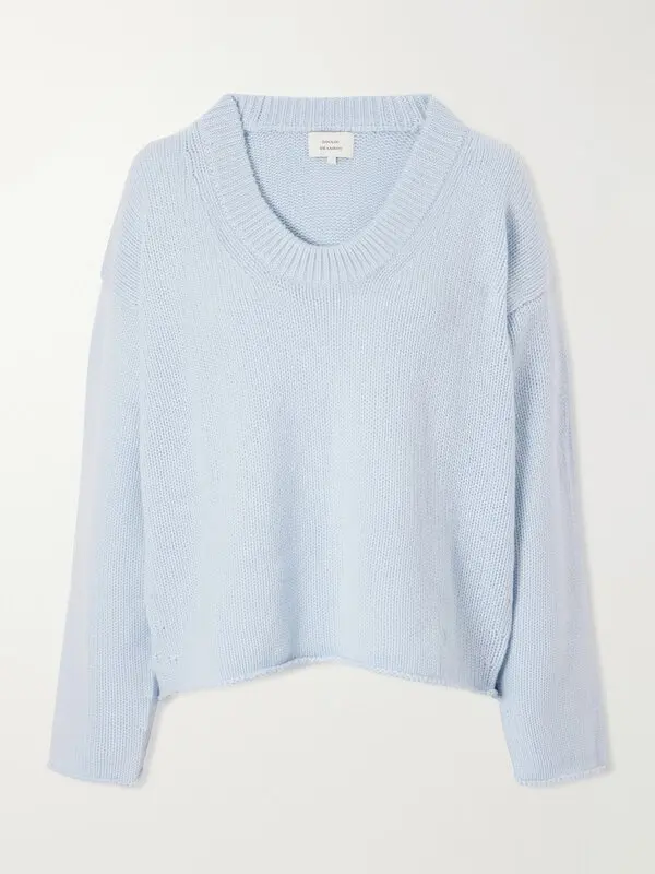 Loulou De Saison Derry Cashmere Sweater - Blue