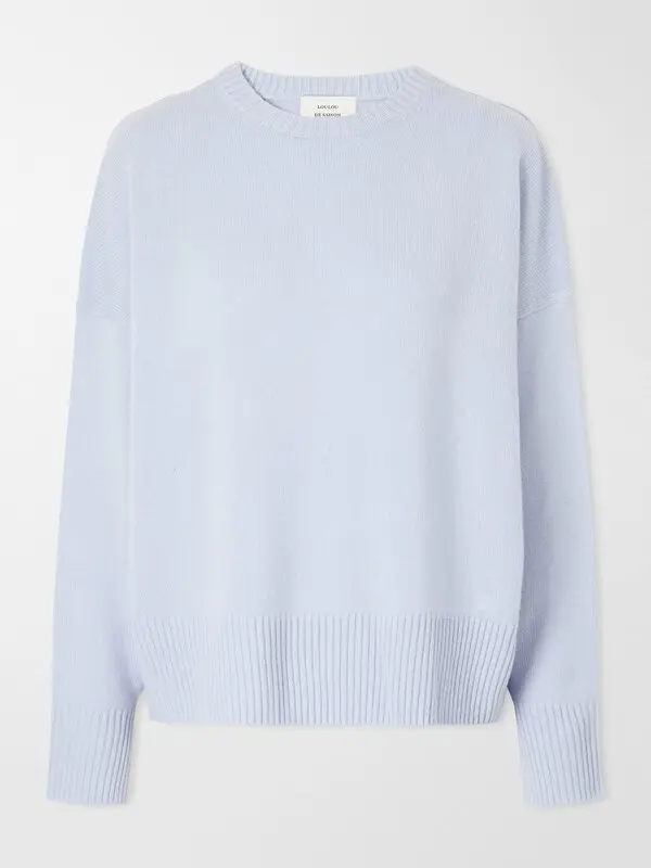 Loulou De Saison Anton Cashmere Sweater - Blue