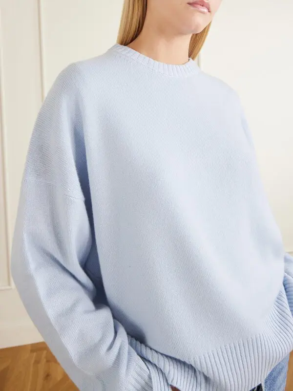 Loulou De Saison Anton Cashmere Sweater - Blue